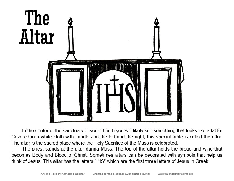 Looking for Jesus – Table: Children’s Coloring Page (English)- Digital ...